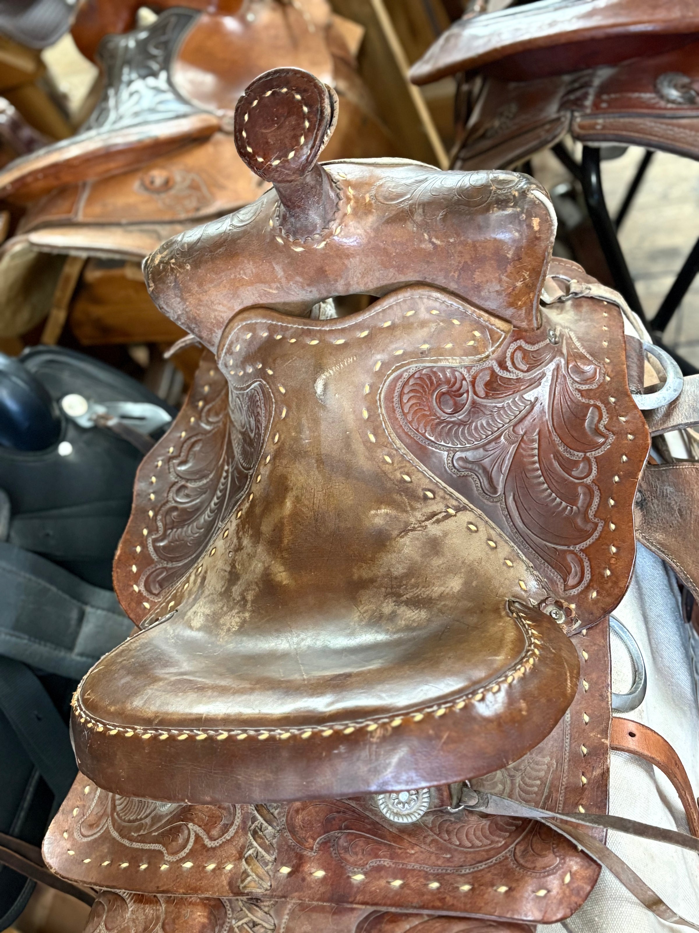 Western Saddle - 15 inches – Off The Beaten Path Saddlery