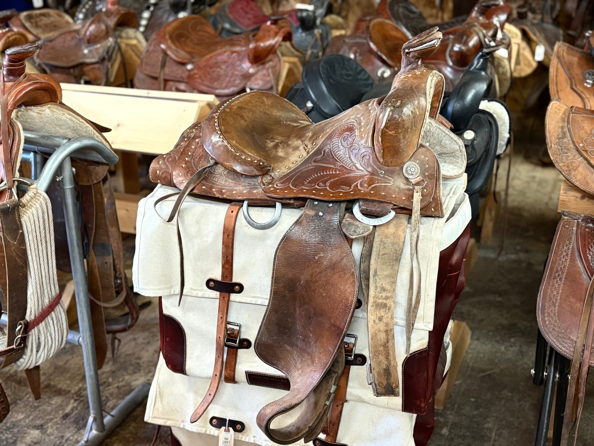 Western Saddle - 15 inches – Off The Beaten Path Saddlery