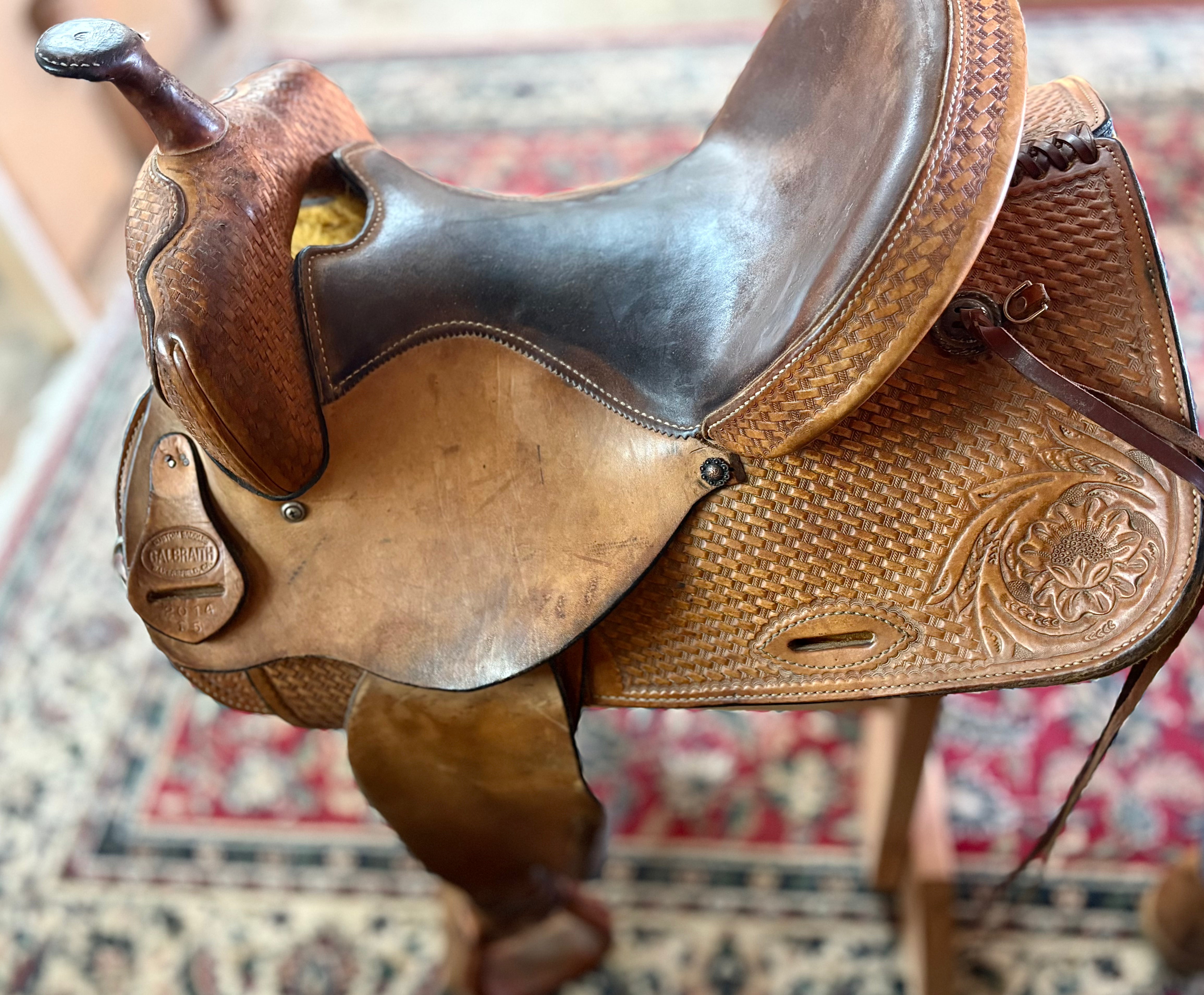 Galbraith Barrel Saddle – Off The Beaten Path Saddlery