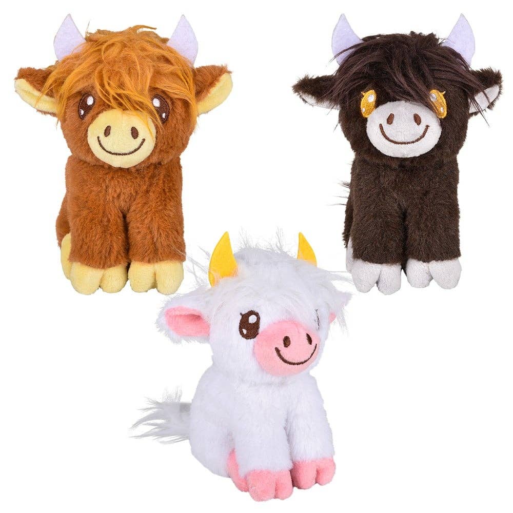La Luna Bella - Toys - 5" Plush Highland Cow - LLB Toys – Off The ...