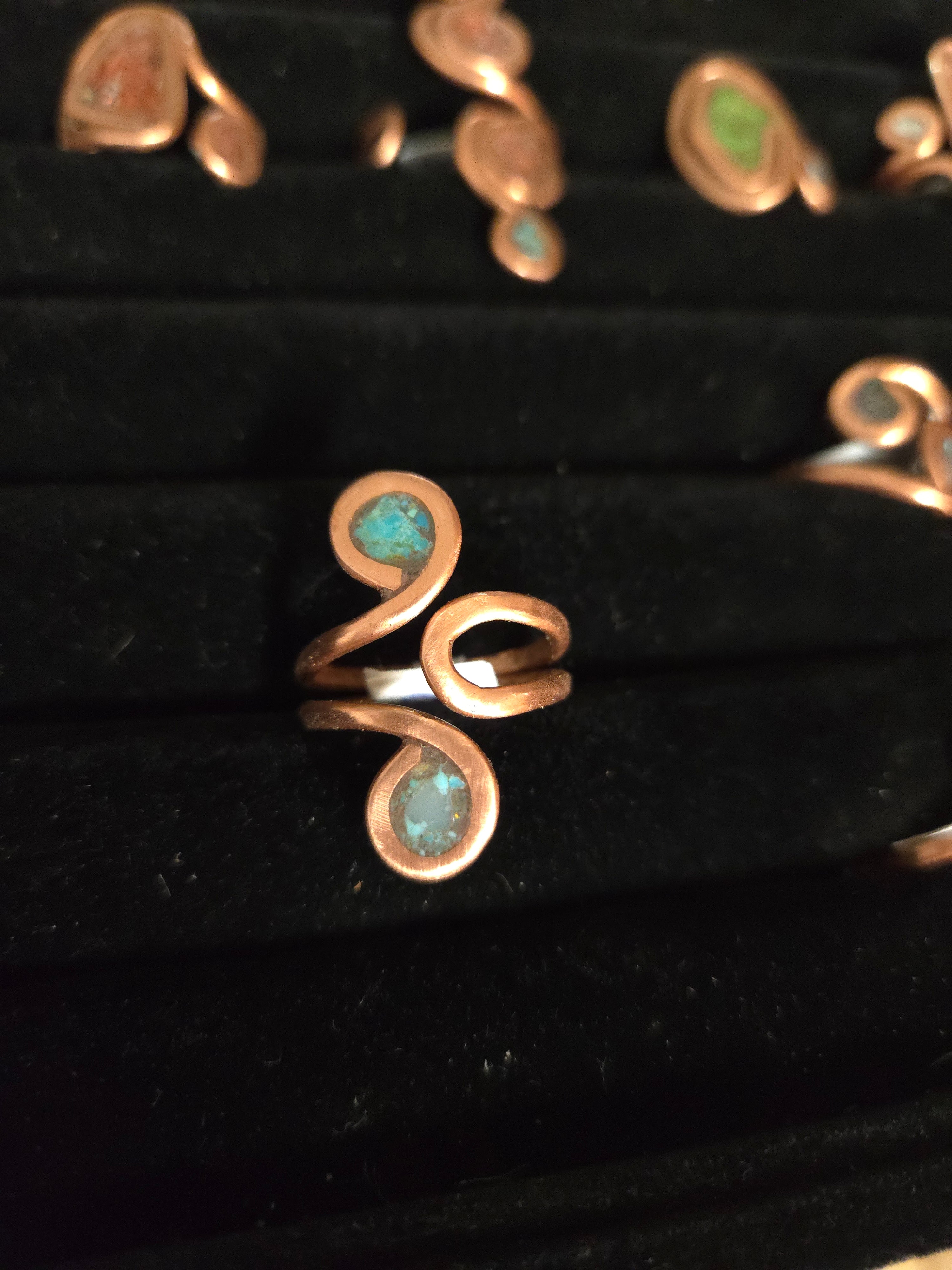 Copper and Silver Handmade Rings – Off The Beaten Path Saddlery